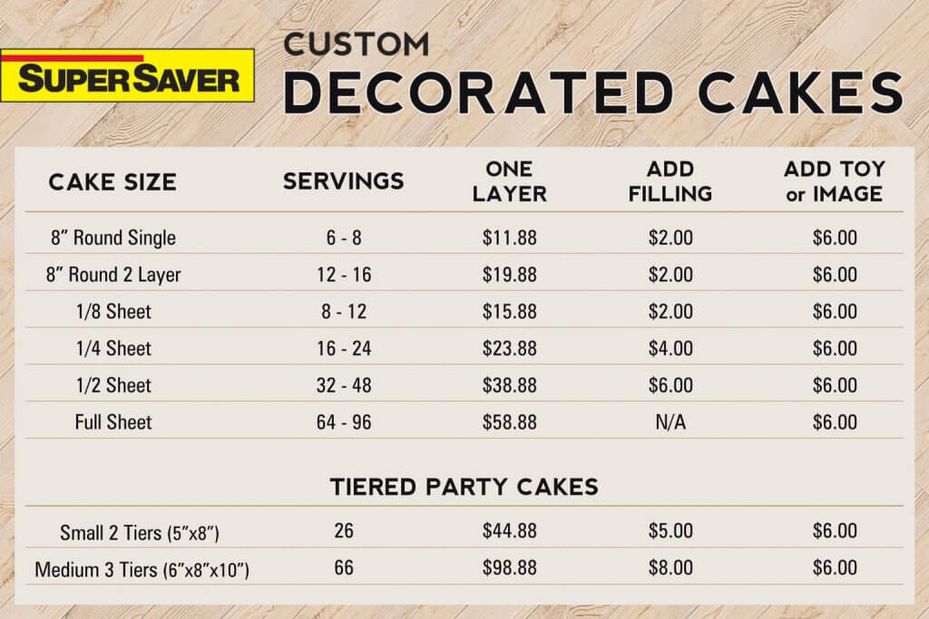Custom Cakes